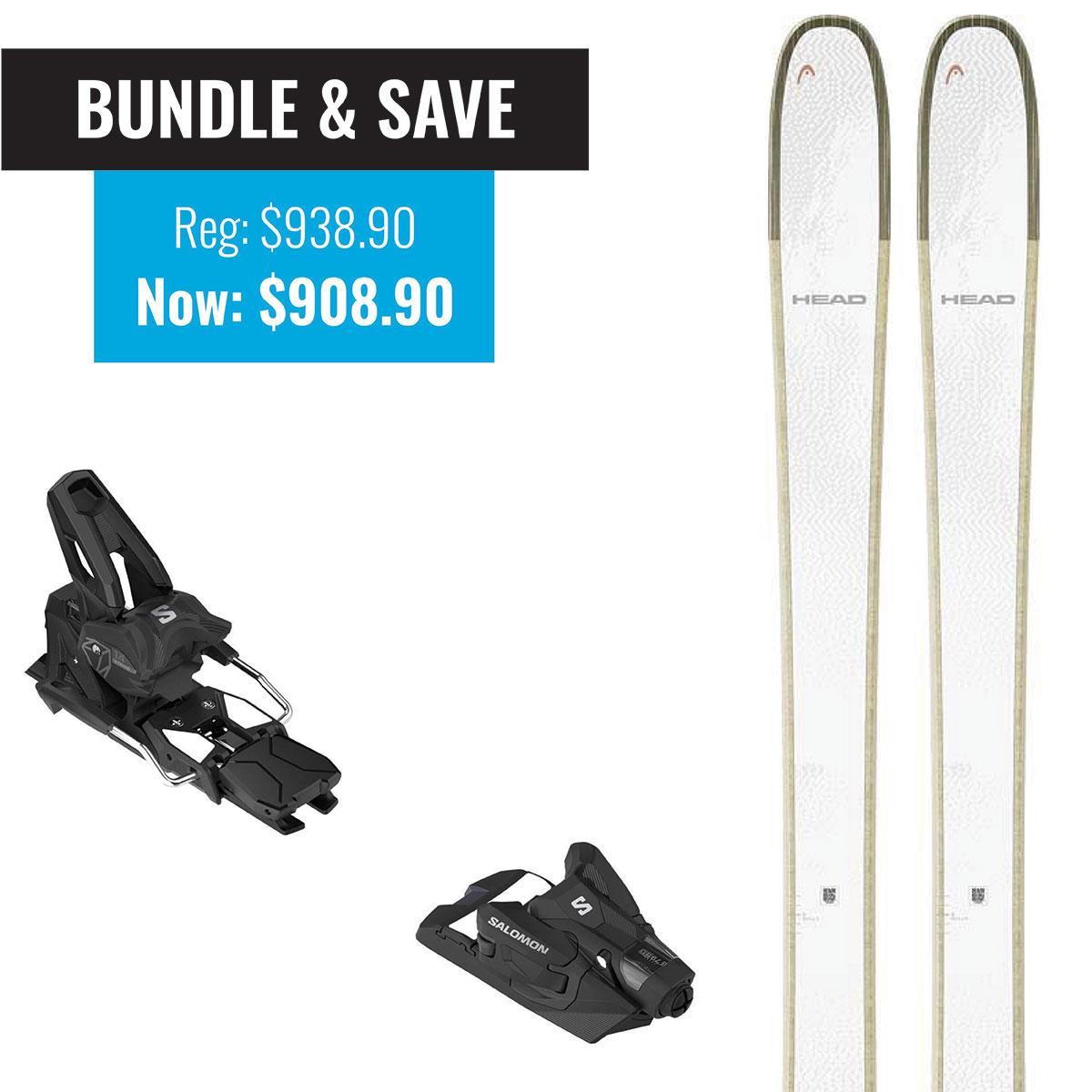Head Kore 99 TI W Skis + Salomon Strive 12 GW Bindings | Skis.com